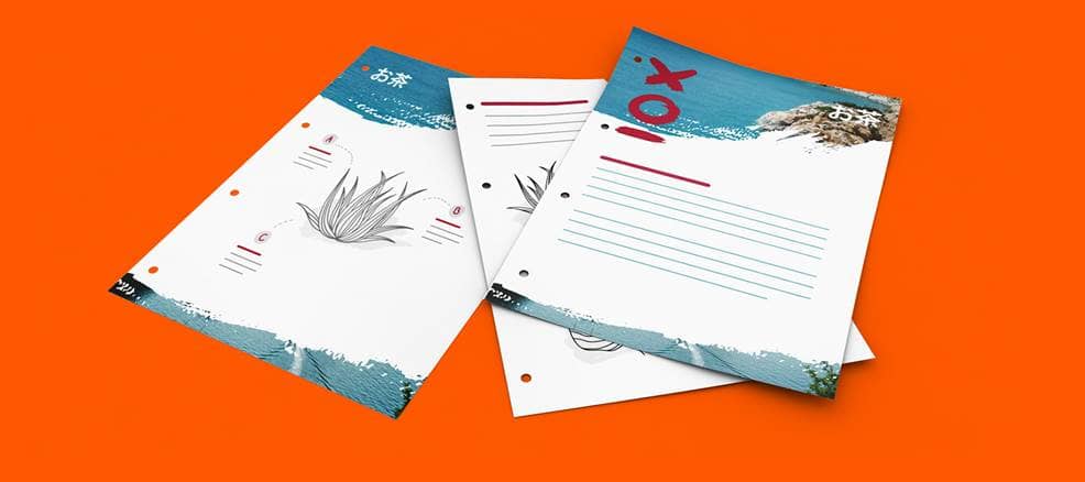 Loose-leaf collection print options - up to 5,000 pages ∙ SAXOPRINT