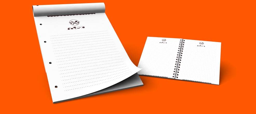 Printable writing pads - desk pads ∙ SAXOPRINT