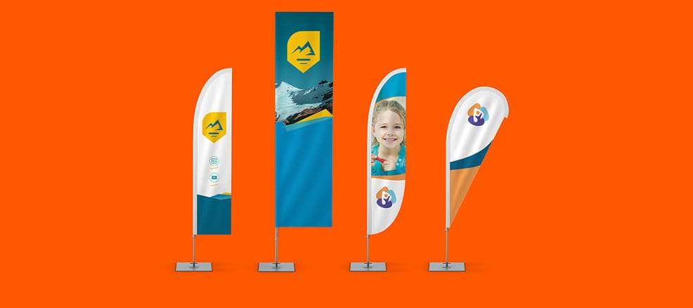 Beach Flags printing ∙ SAXOPRINT