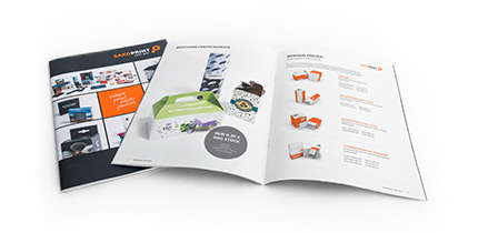 Order our packaging product catalogue online - SAXOPRINT